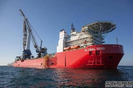 天津环球海工购入1200吨重吊铺管船“GLOBAL1200” 号-中华航运网
